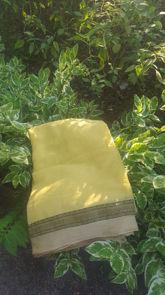 Dyeing a saree with parijat | Vintage Indian Clothing